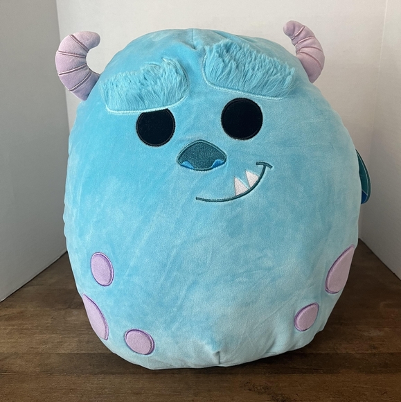 Squishmallows | Toys | Squishmallows Disney Sulley 4 Plush Monsters Inc ...